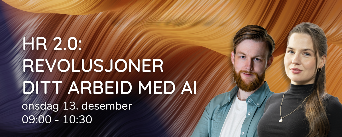 Gratis webinar: HR 2.0: Revolusjoner ditt arbeid med AI